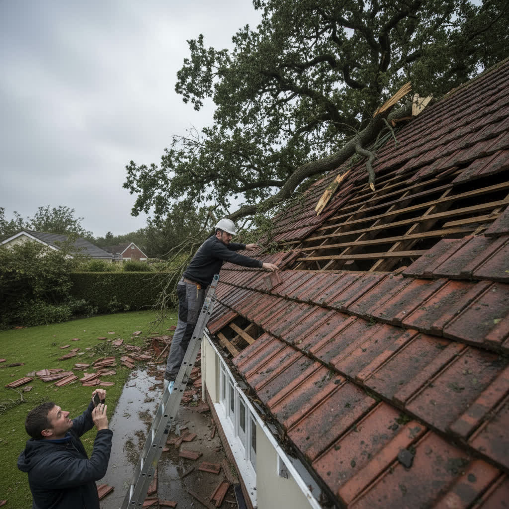 Stormschade aan je dak: wat kun je zelf controleren en wat niet ...